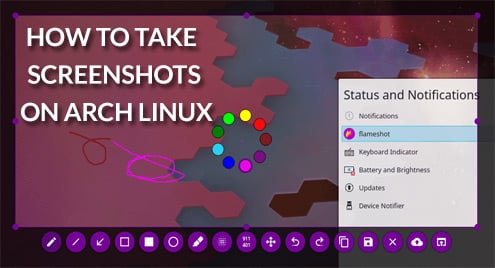 How to Take Screenshots on Arch Linux - Onet IDC Onet IDC