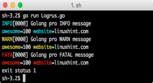 Golang Logrus Package - Onet IDC Onet IDC